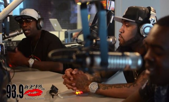 G-Unit Freestyle on EZ Street Show (WKYS DC) | HipHop-N-More