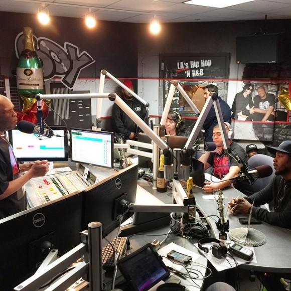 Kendrick Lamar Freestyle On Real 92.3 (Big Boy Show) | HipHop-N-More