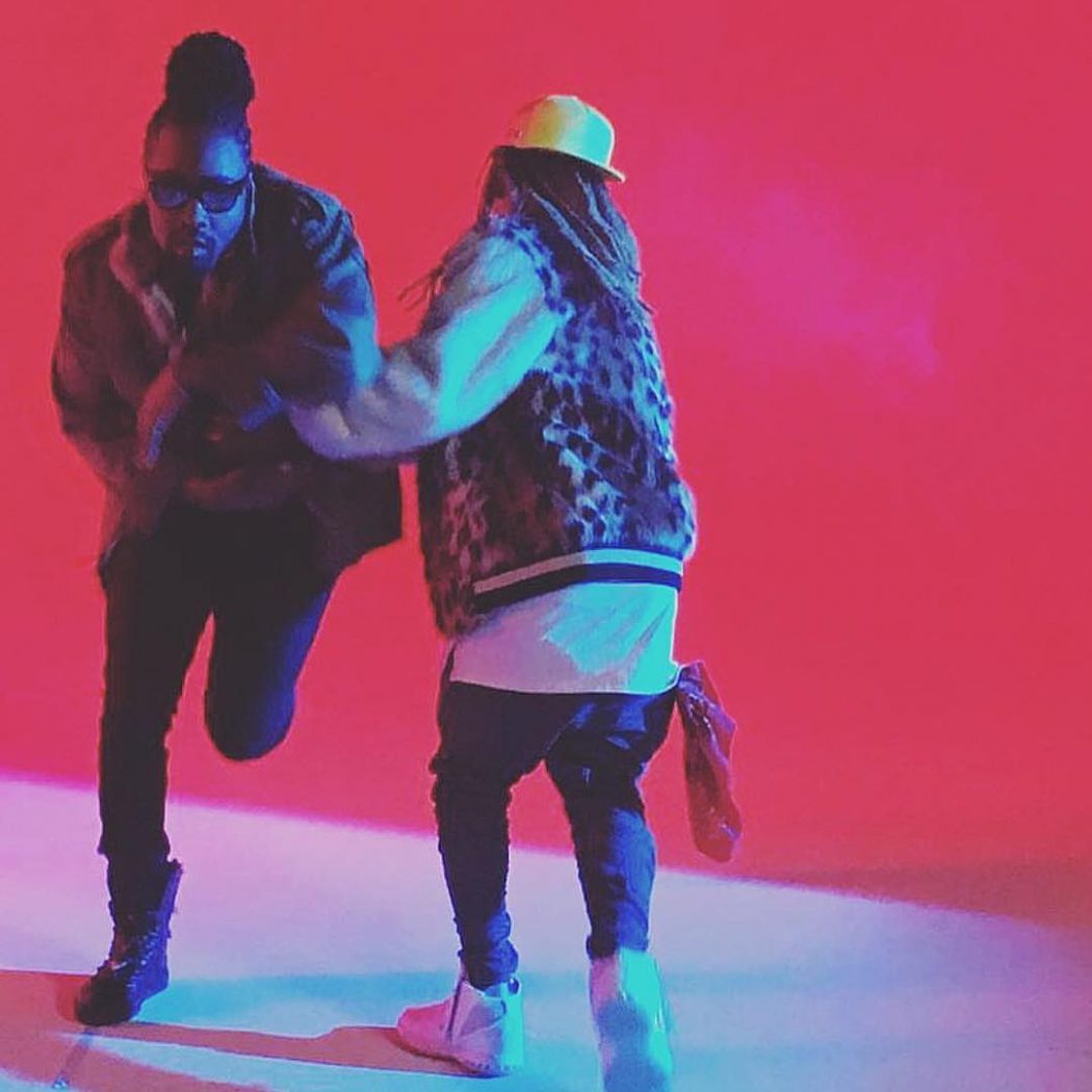 On The Set: Wale & Lil Wayne Shoot Music Video For New Song 'Running ...
