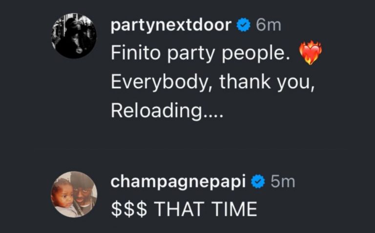 Drake Says It's "That Time" for His Collab Album with PartyNextDoor ...