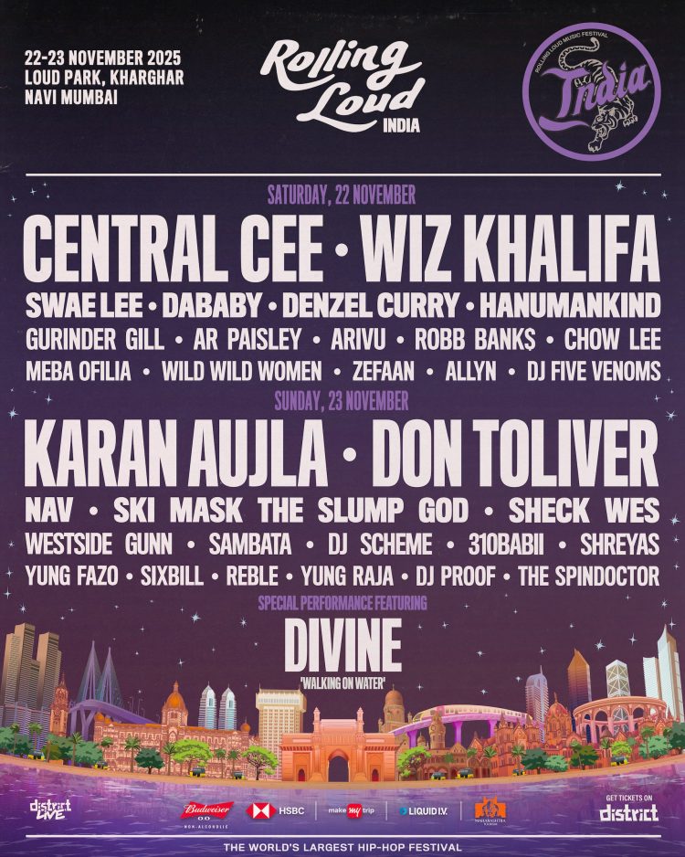 Rolling Loud India Reveals Lineup Ft. Central Cee, Wiz Khalifa, Don ...
